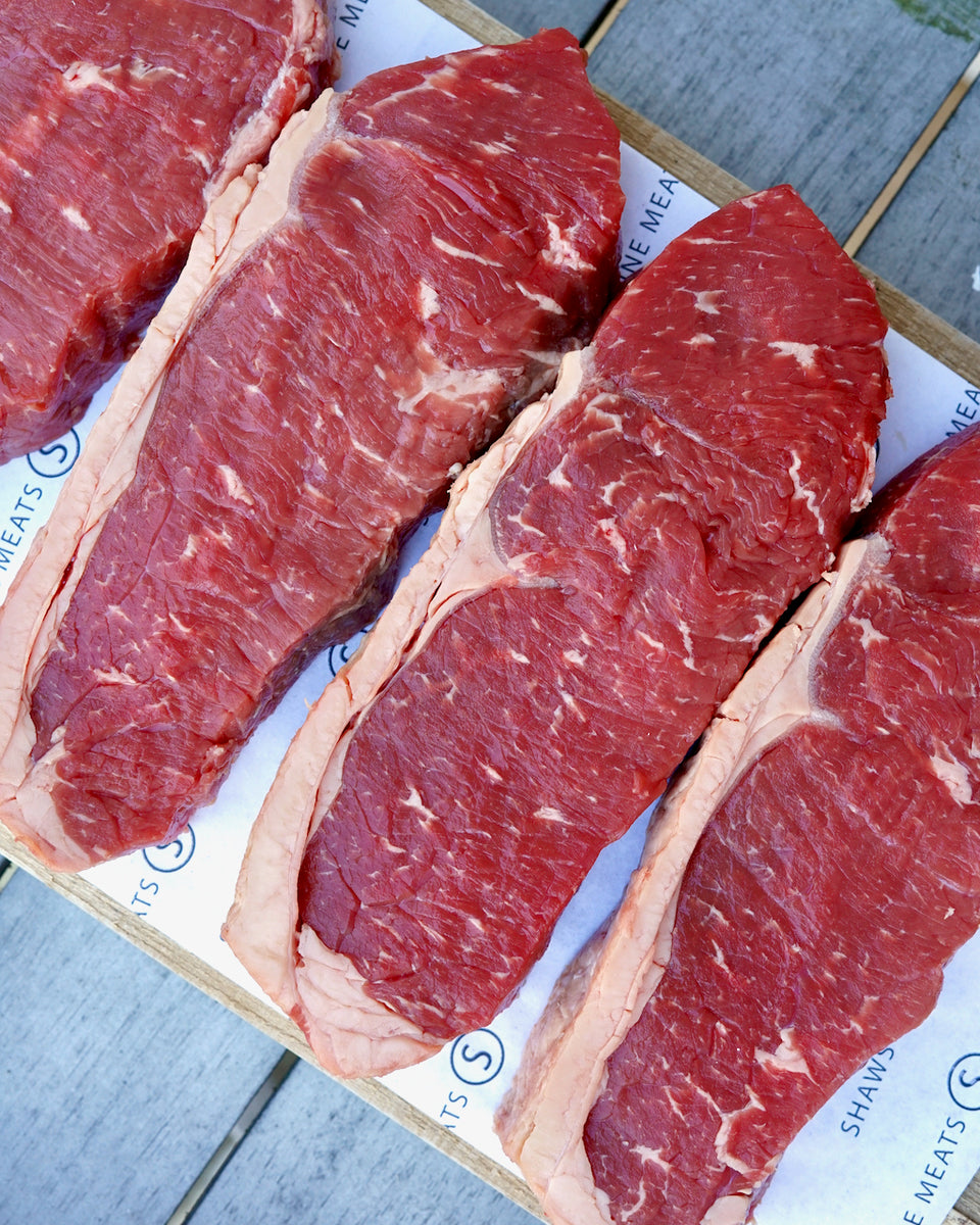 Extra Matured Sirloin Steak – Shaws Fine Meats