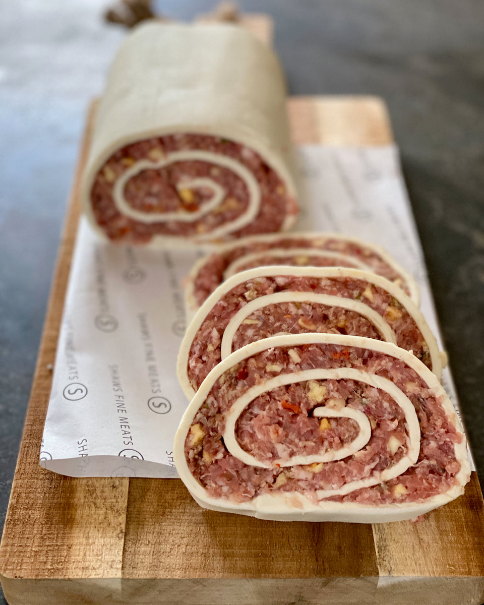 Pork & Apple Pinwheel – Shaws Fine Meats